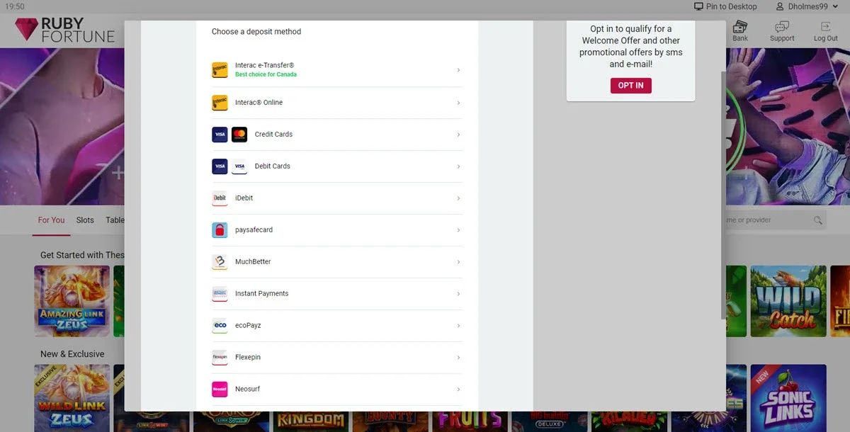 Ruby Fortune Casino Canada Top Review 2022